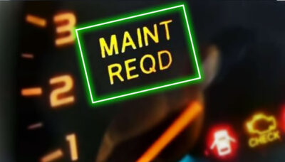 Luz MAINT REQD: ¿Qué significa y cómo solucionarlo? - Códigos De Avería